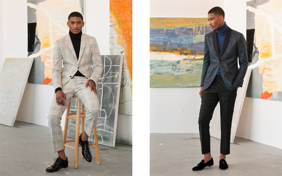 DAVID HART PARTNERS WITH JOHNSTON & MURPHY ON FORMAL SHOES