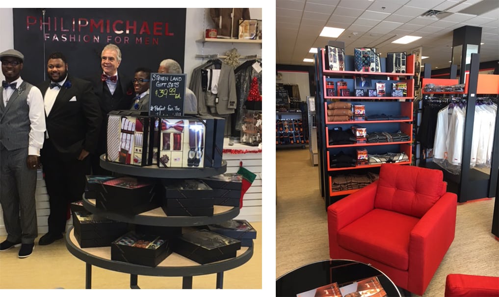 STEVEN LAND OPENS FIRST SHOP-IN-SHOP AT PHILIP MICHAEL