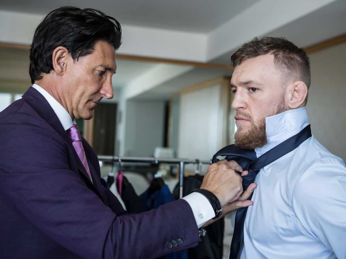 CONOR MCGREGOR TEAMS UP WITH CUSTOM CLOTHIER DAVID AUGUST ON NEW LINE