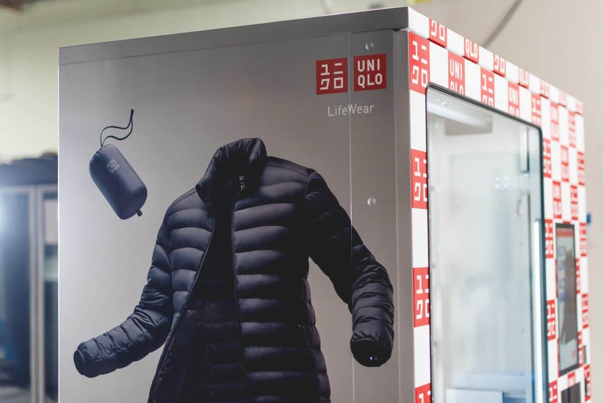 UNIQLO ROLLS OUT LIFEWEAR VENDING MACHINES