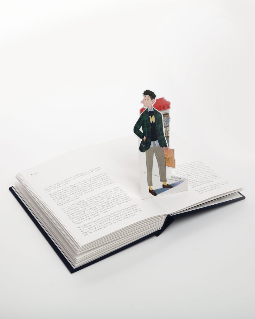 MR. SLOWBOY ILLUSTRATES A POP-UP MENSWEAR BOOK FOR SEBAGO ANNIVERSARY ...