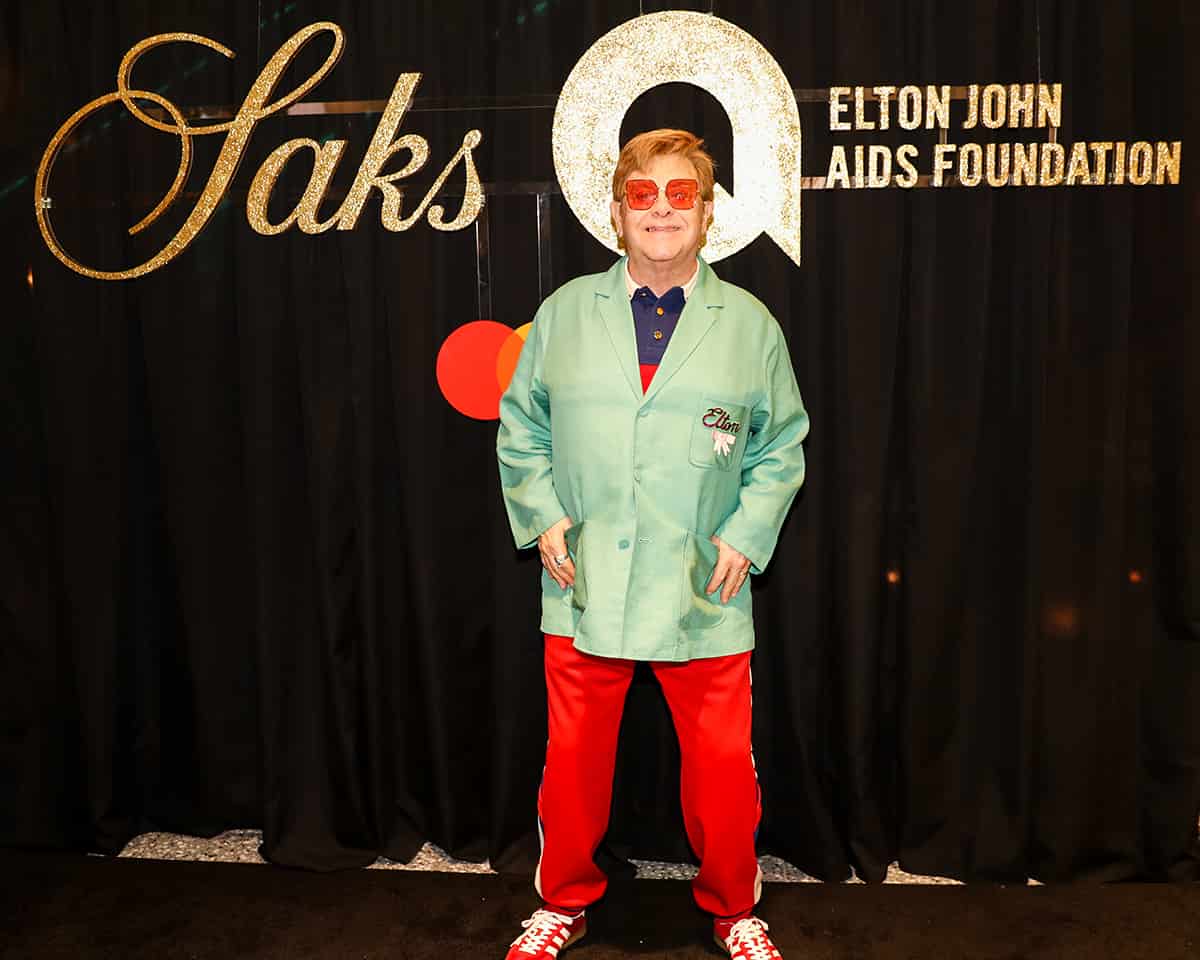 Saks Debuts 2022 Holiday Campaign Supporting the Elton John AIDS ...