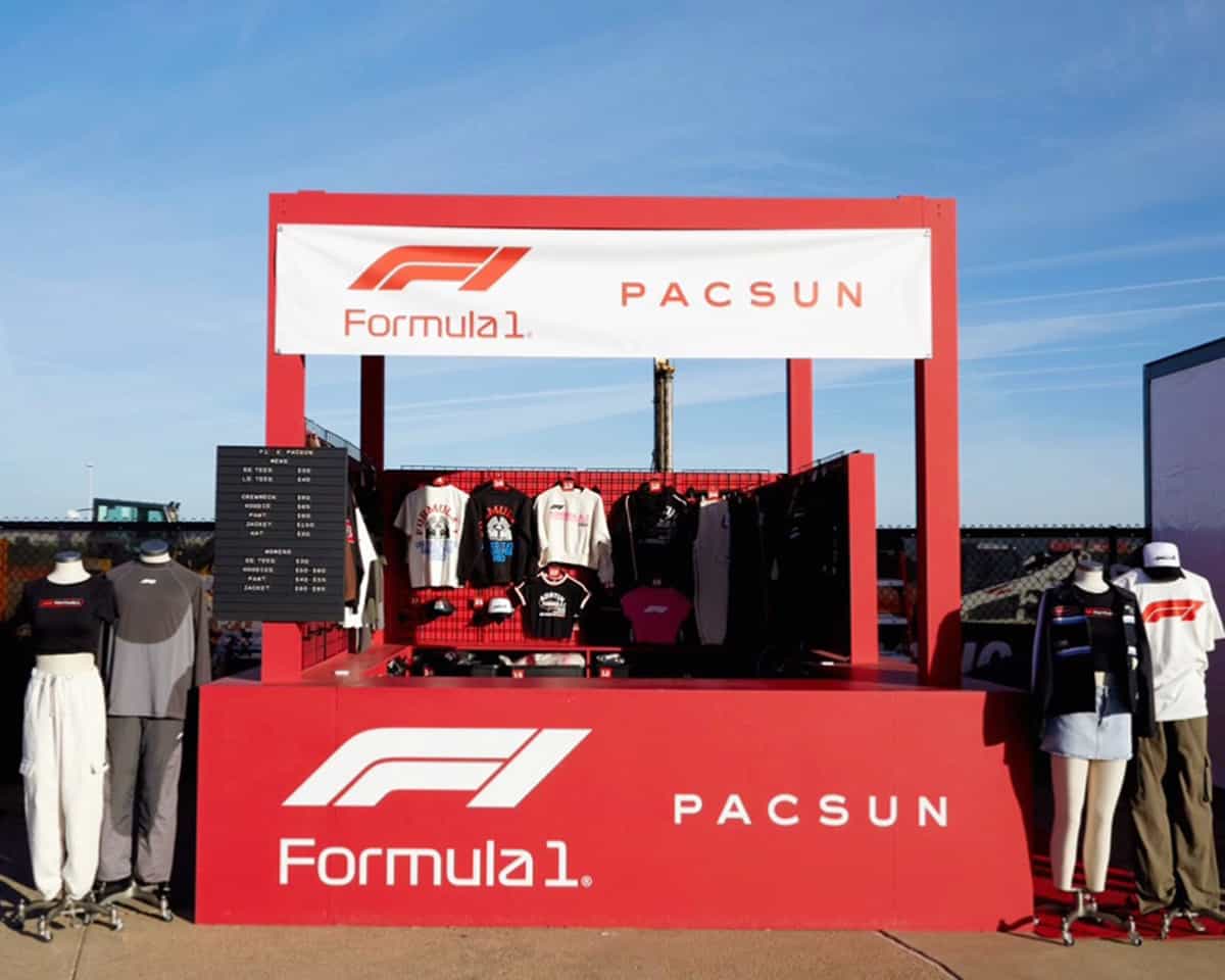 PACSUN MAKES FORMULA 1 DEBUT WITH FASHION ACTIVATION IN AUSTIN FOR THE ...