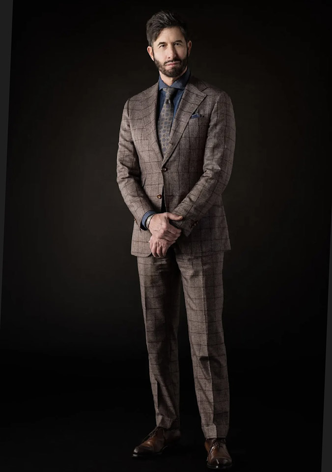 FROM THE JUNE ISSUE | CUSTOM CLOTHING HIS WAY: CONFIDENCE BUILDER - MR ...